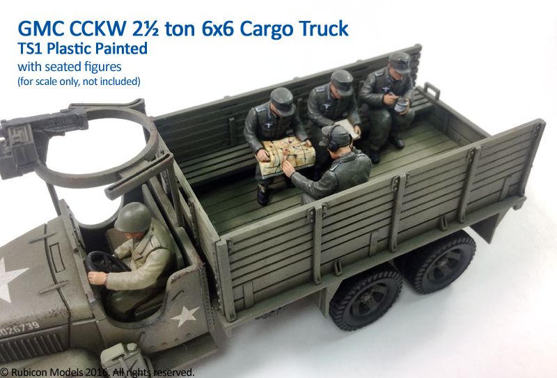 [TMP] "Rubicon Models - GMC CCKW 2.5t 6x6 Cargo Truck Preview" Topic